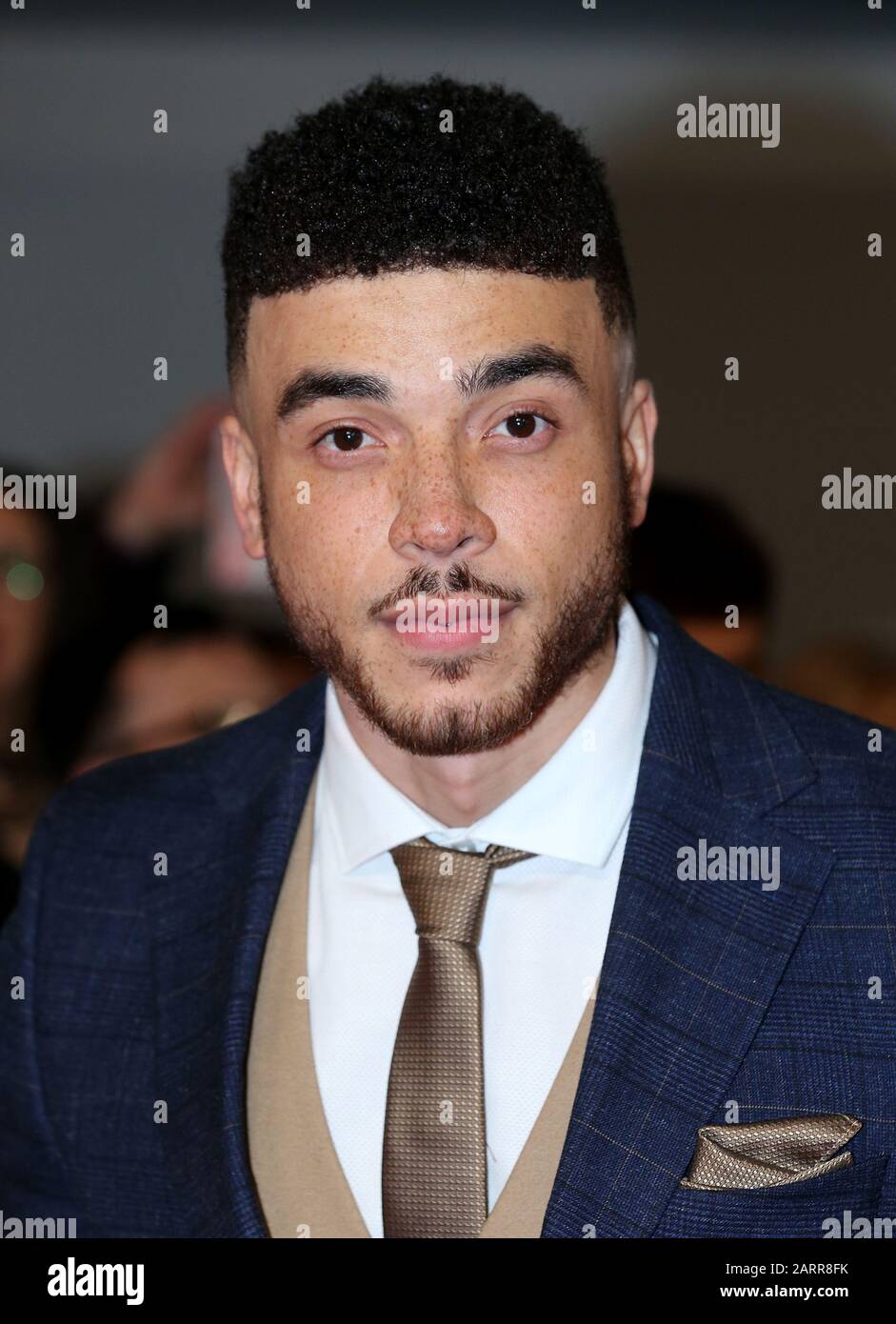 Jurell Carter attending the National Television Awards 2020 held at the ...