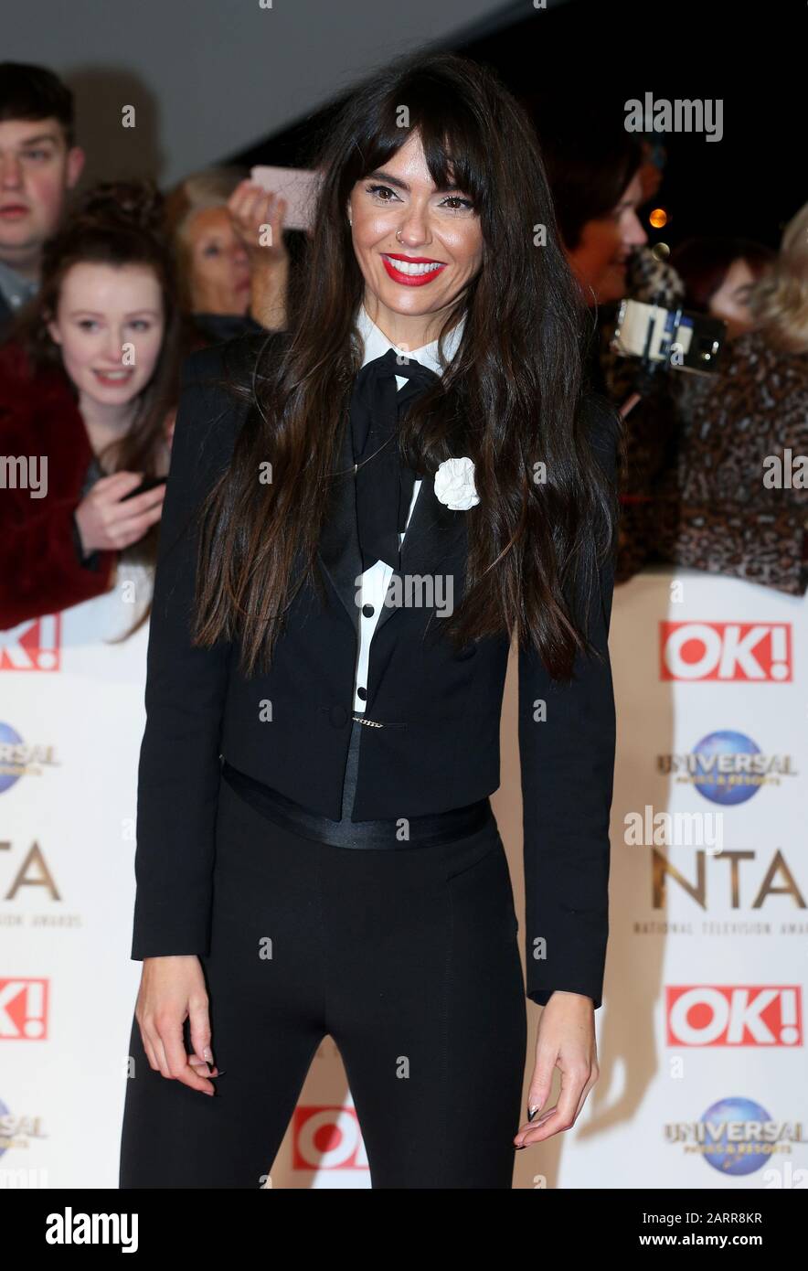 Jennifer Metcalfe attending the National Television Awards 2020 held at ...