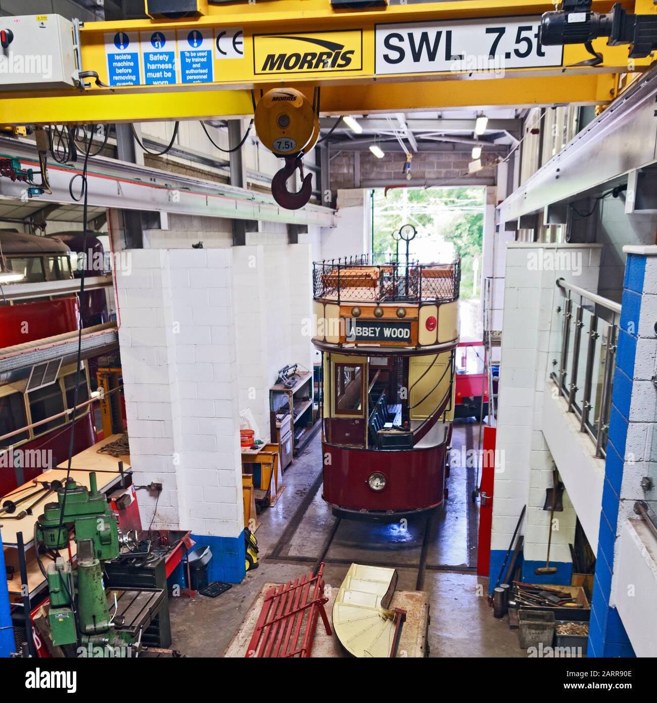 Tramway maintenance workshop hi-res stock photography and images - Alamy