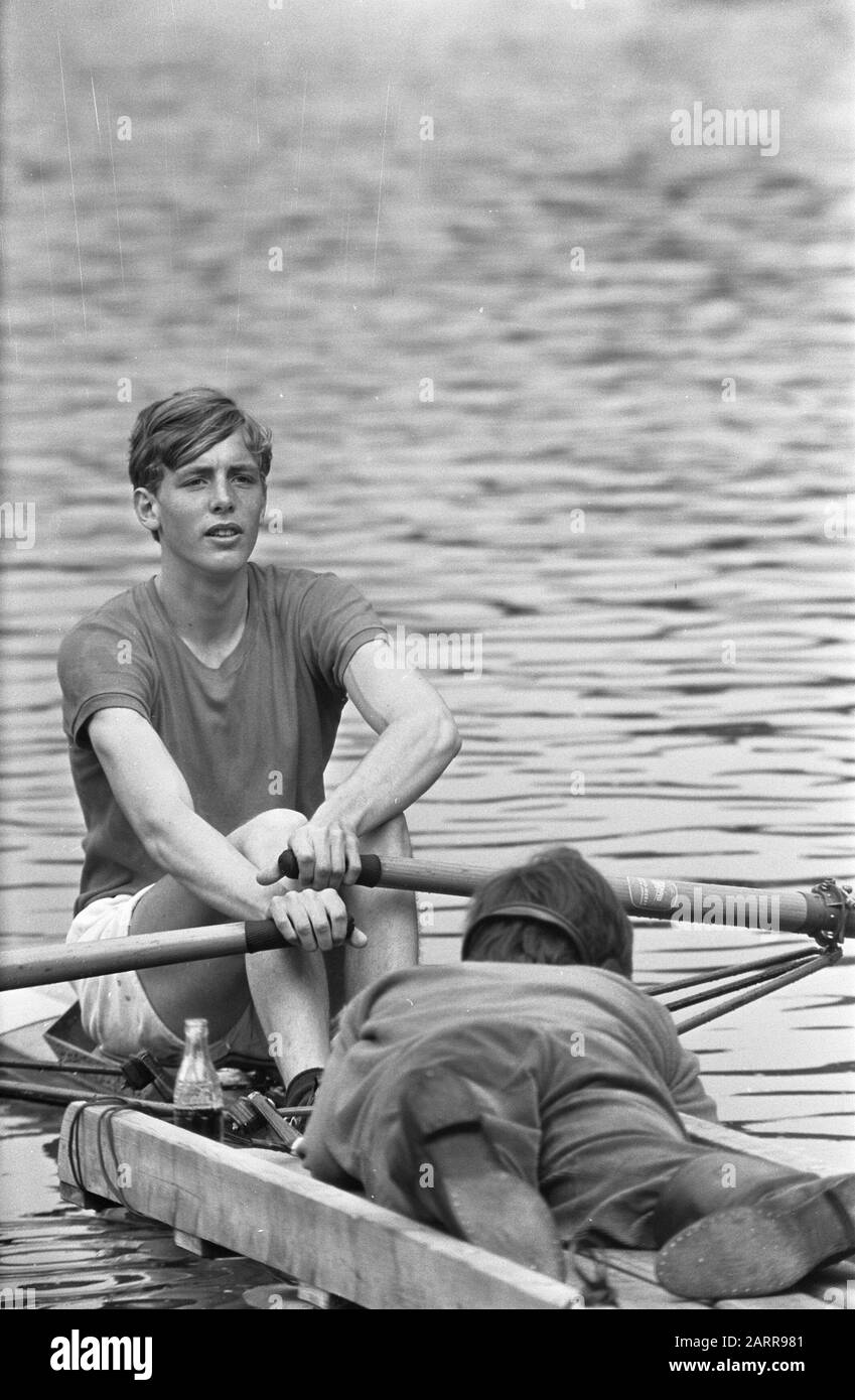 Rowing Bosbaan. Wegener Schleswijk (skif Nederland) Date: 2 July 1968 ...