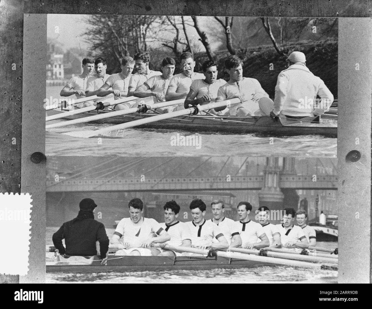 Cambridge rowing Black and White Stock Photos & Images - Alamy