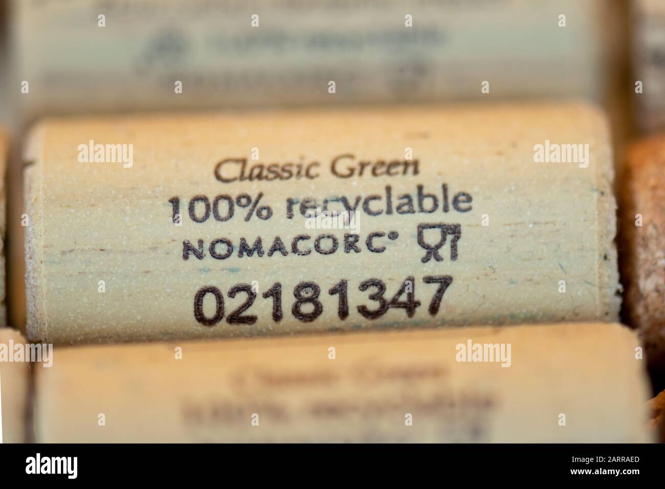 Nomacorc recyclable wine closure - made using renewable plant-based ...