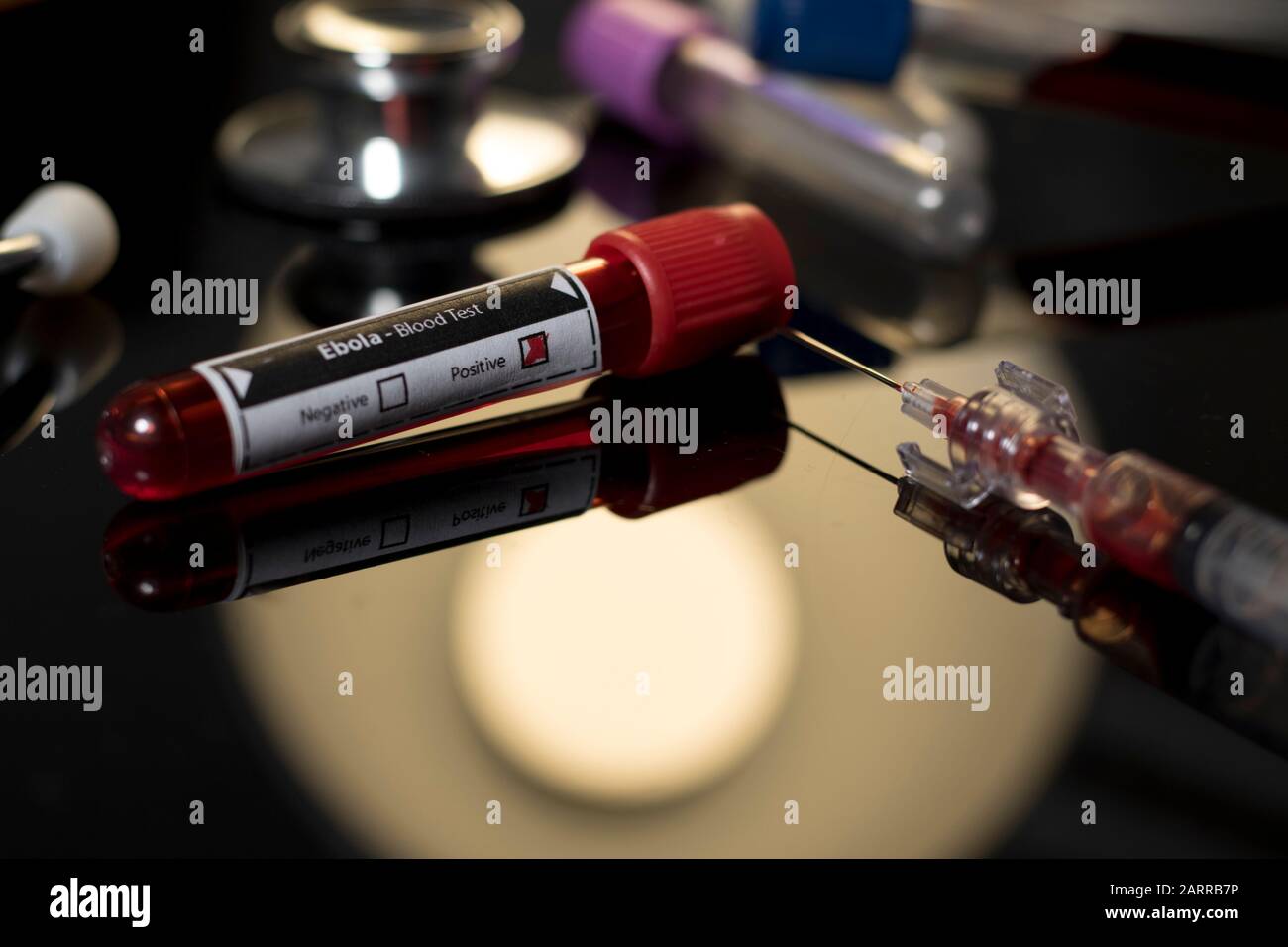 Ebola blood sample hi-res stock photography and images - Alamy