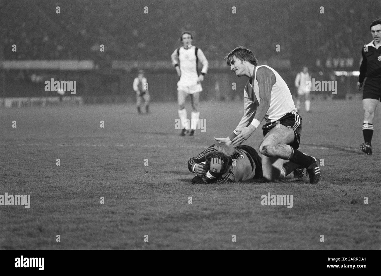 Football, Feyenoord against Slavia Sofia (EuropaCup-II), Game Moments Date: March 18, 1981 ...