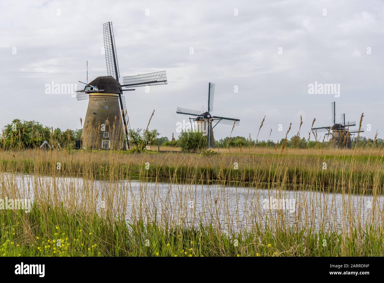 Travel in Netherlands . traditional Holland - Windmills . Windmills at ...