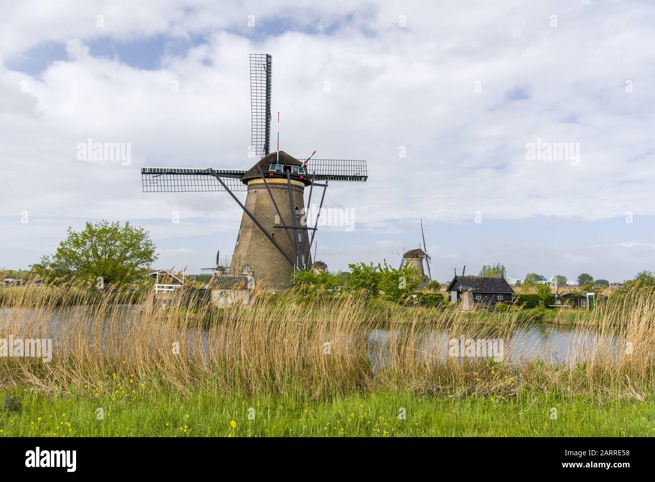 Travel in Netherlands . traditional Holland - Windmills . Windmills at ...