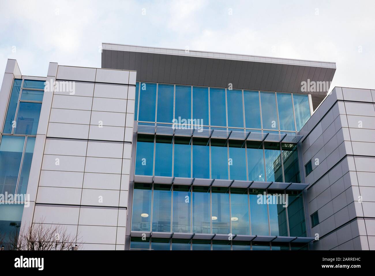 Network Rail building, near Milton Keynes Central Station Stock Photo ...