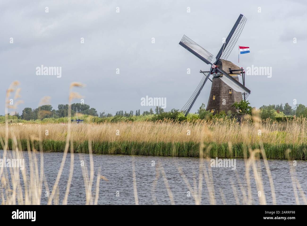 Travel in Netherlands . traditional Holland - Windmills . Windmills at ...