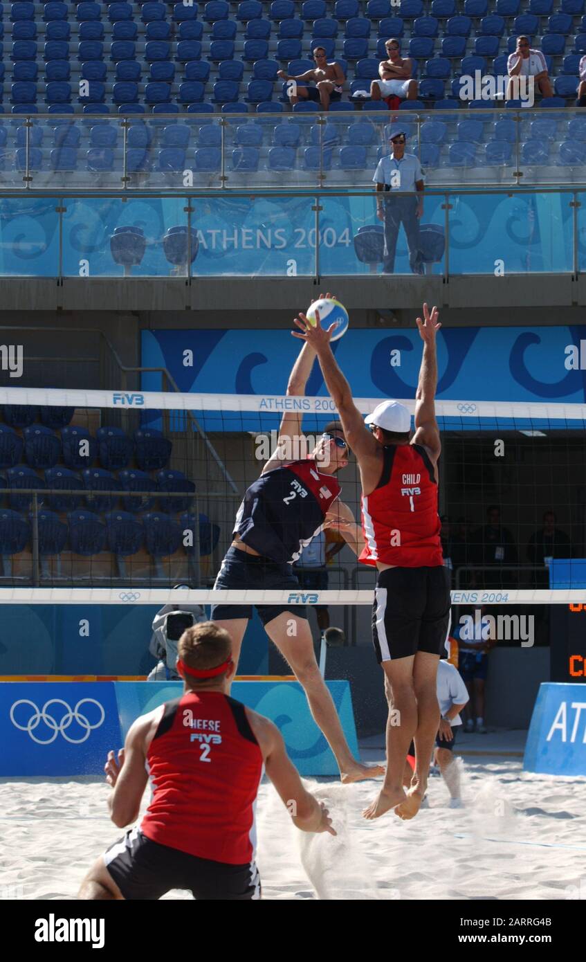 20040816 Olympic Games Athens Greece [Beach Volley Ball] Faliro Coastal ...
