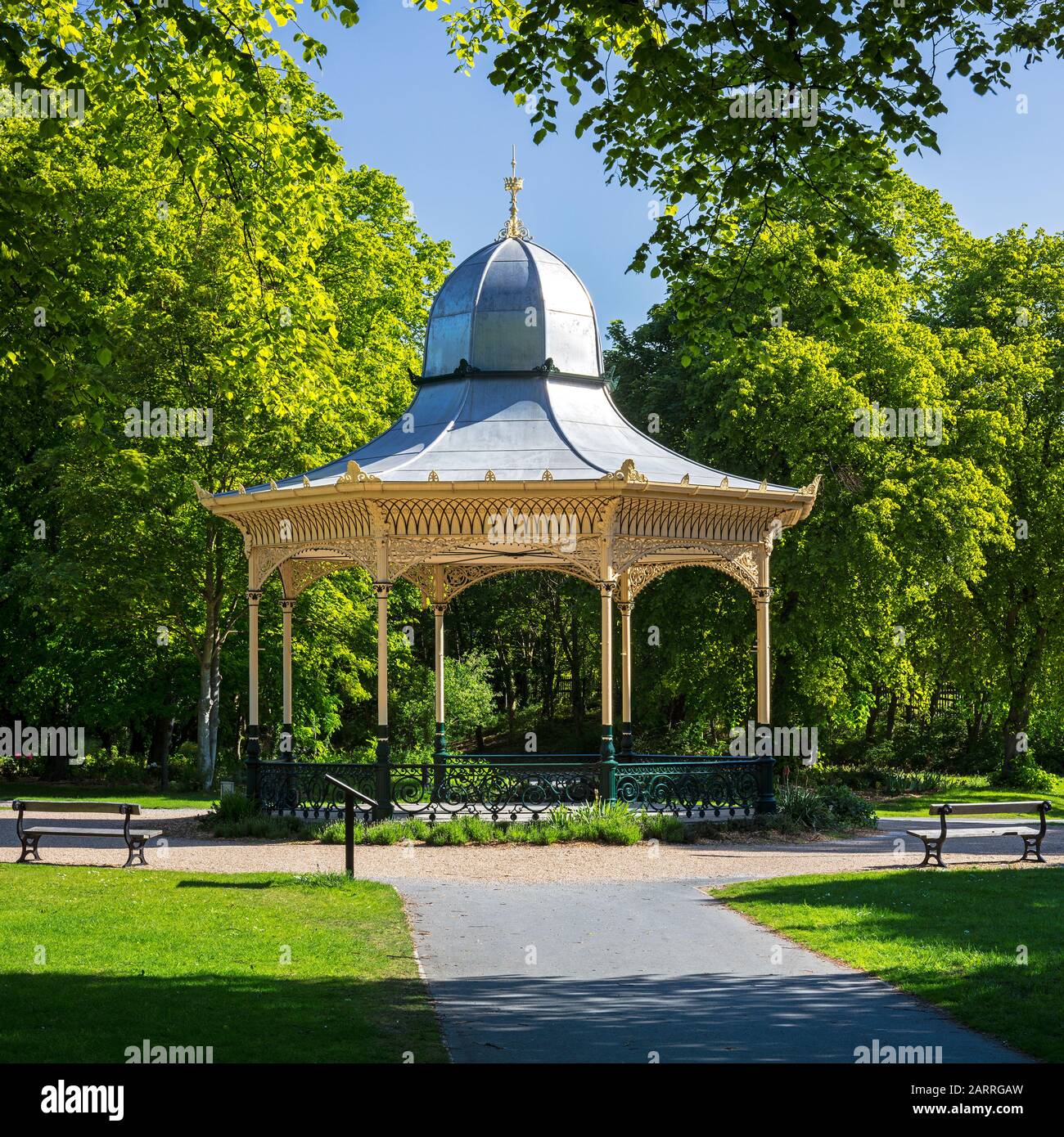 The bandstand, exhibition park, newcastle upon tyne, tyne and wear ...