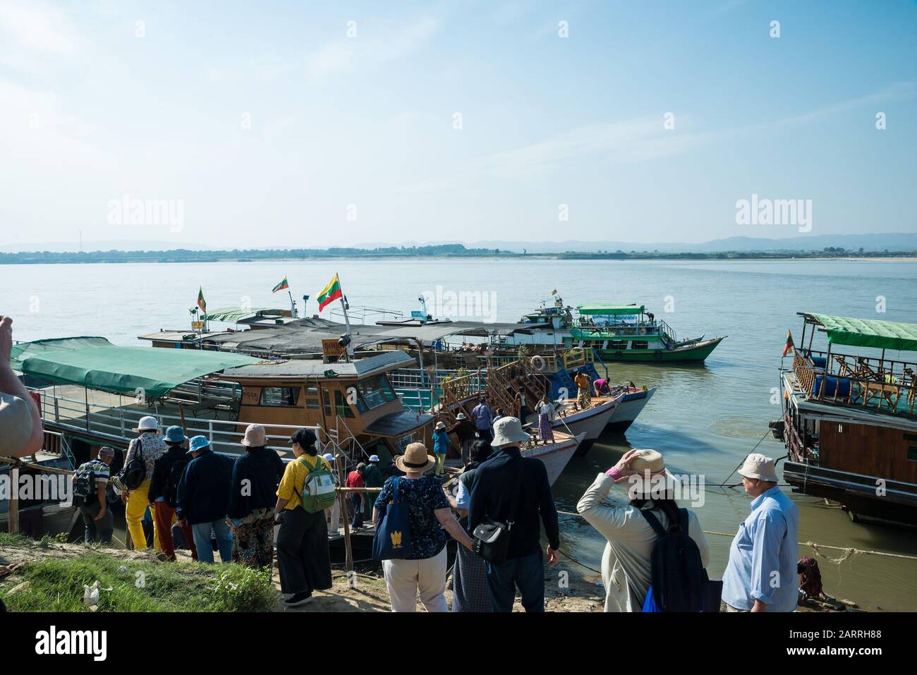 Irrawaddy River, Myanmar, Asia Stock Photo - Alamy