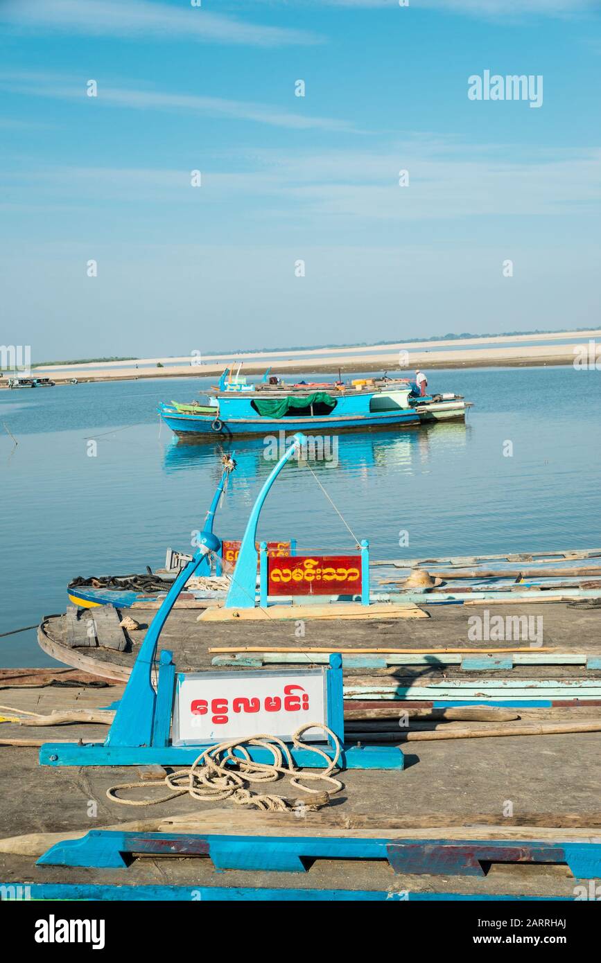 Irrawaddy River, Myanmar, Asia Stock Photo - Alamy