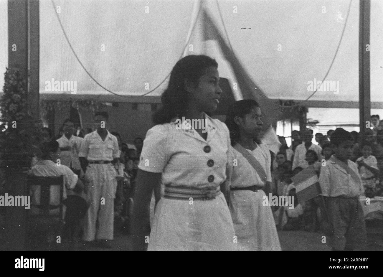 Batoe. Ambonese cabaret performance Beautiful contestants at the ...