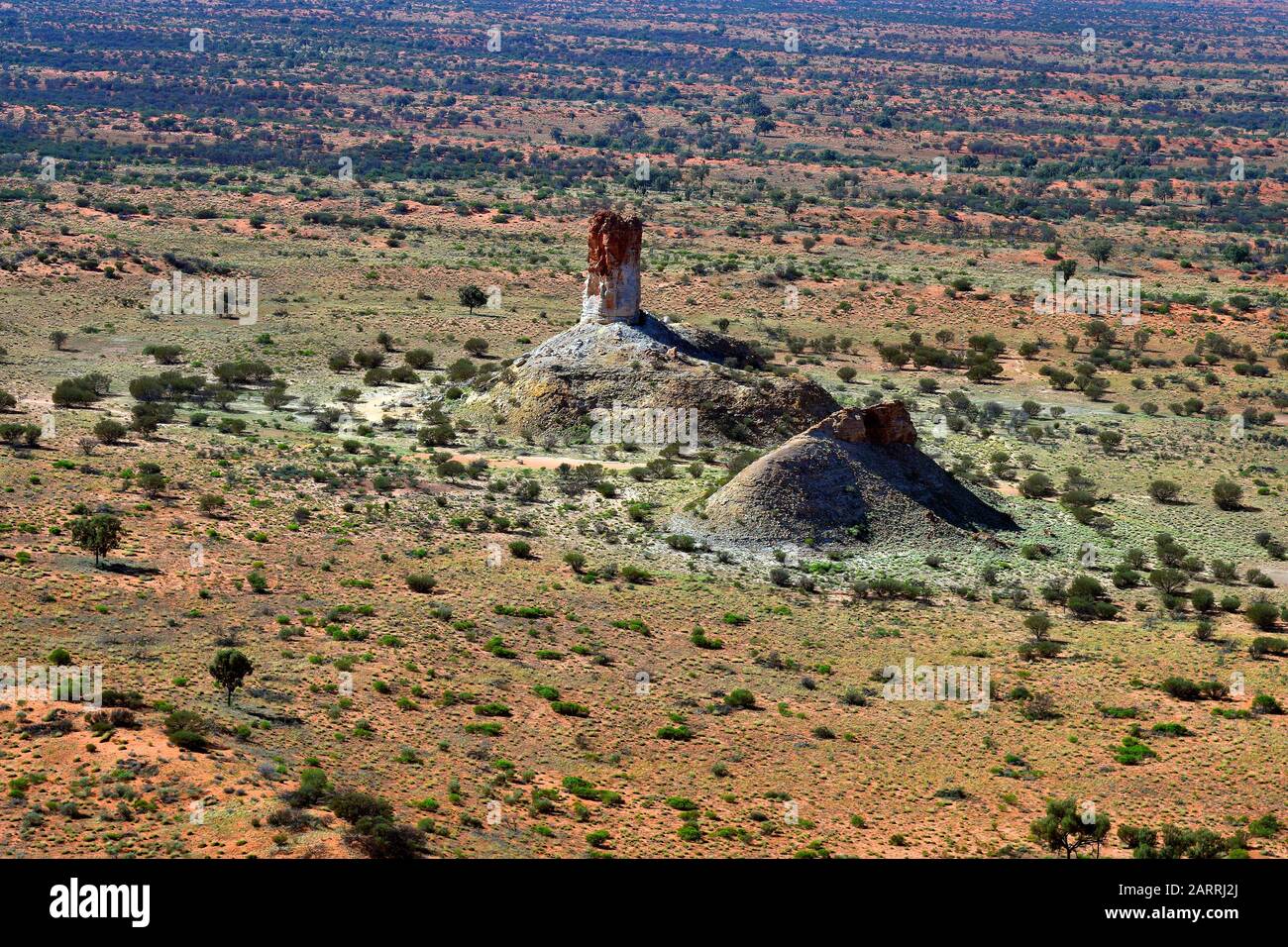 Australia, NT, Chambers Pillar historical reserve Stock Photo - Alamy