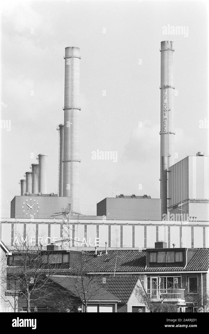 Chimney Amercentrale in Geertruidenberg occupied by Vereniging ...