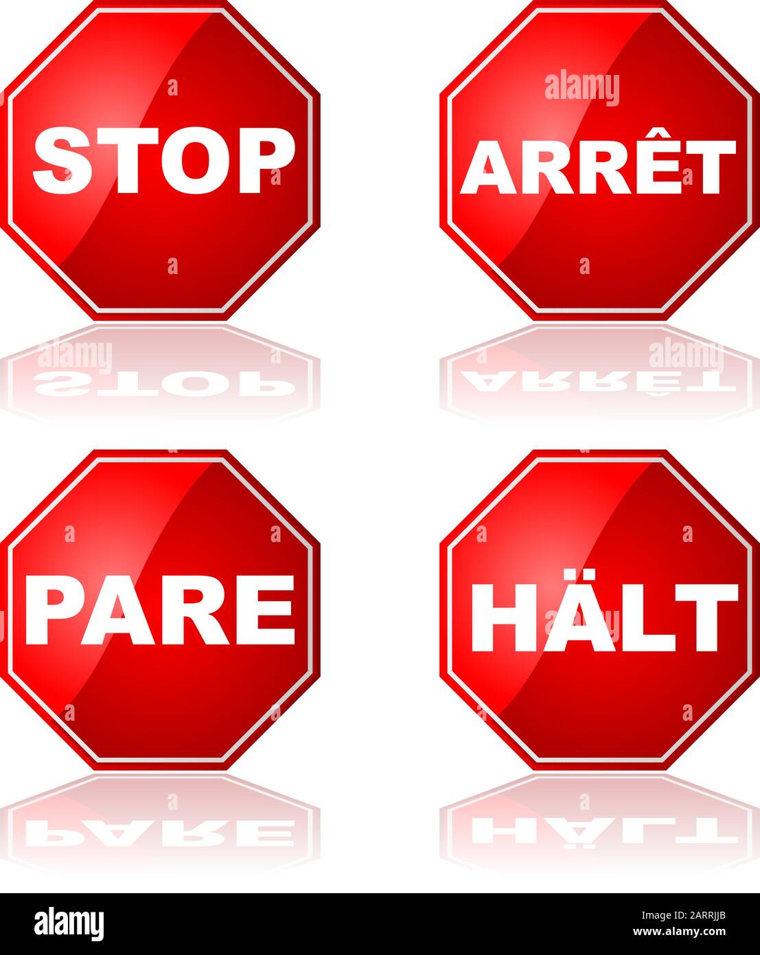 Different languages signs Stock Vector Images - Alamy