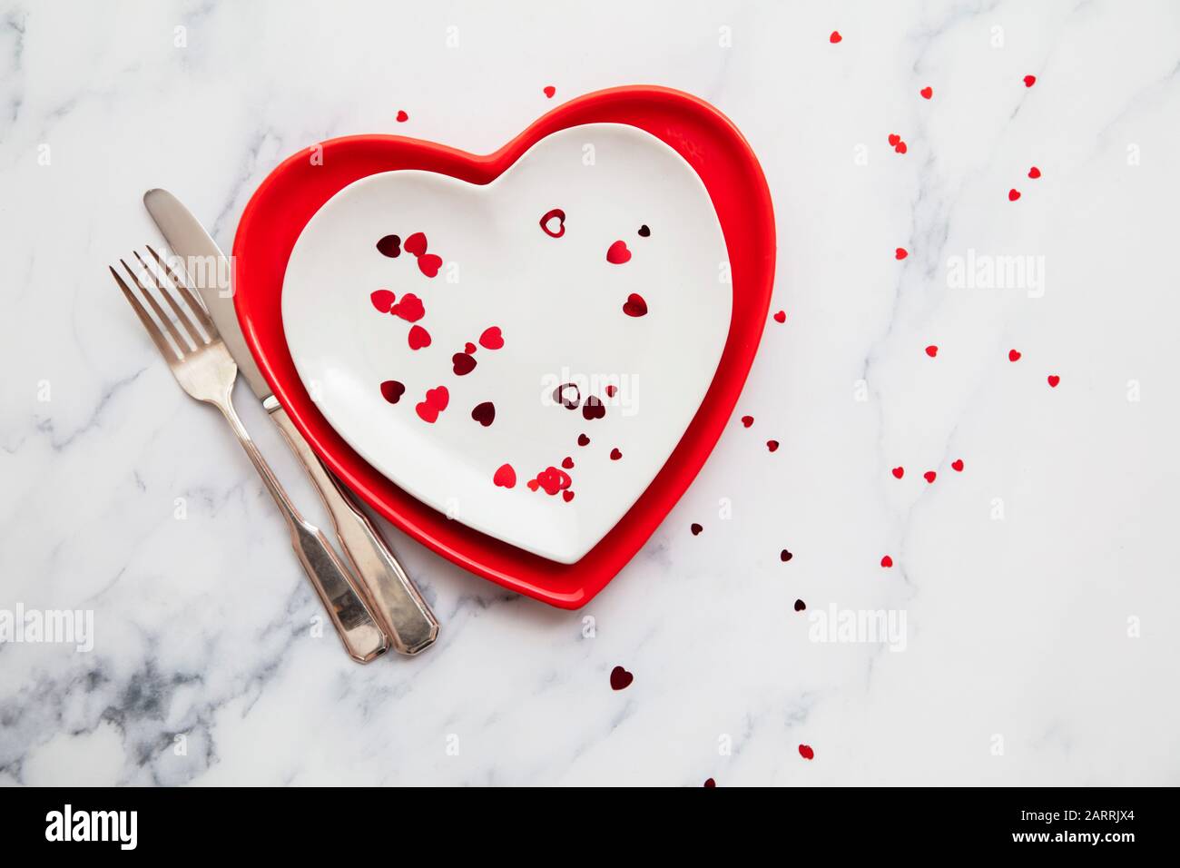 Heart shaped confetti hi-res stock photography and images - Alamy