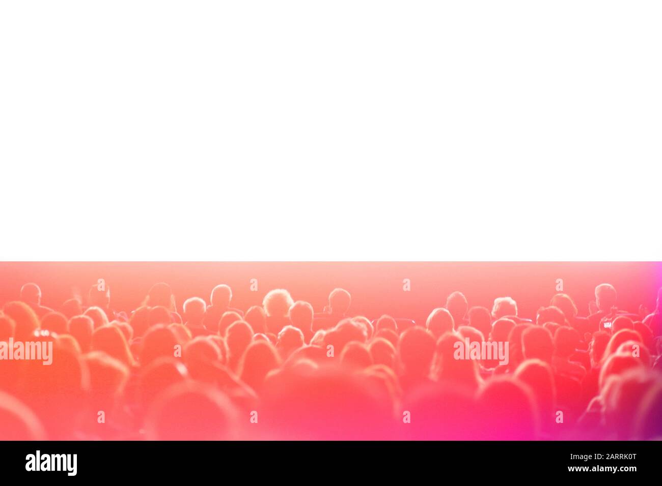 movie audience with isolated white area Stock Photo - Alamy