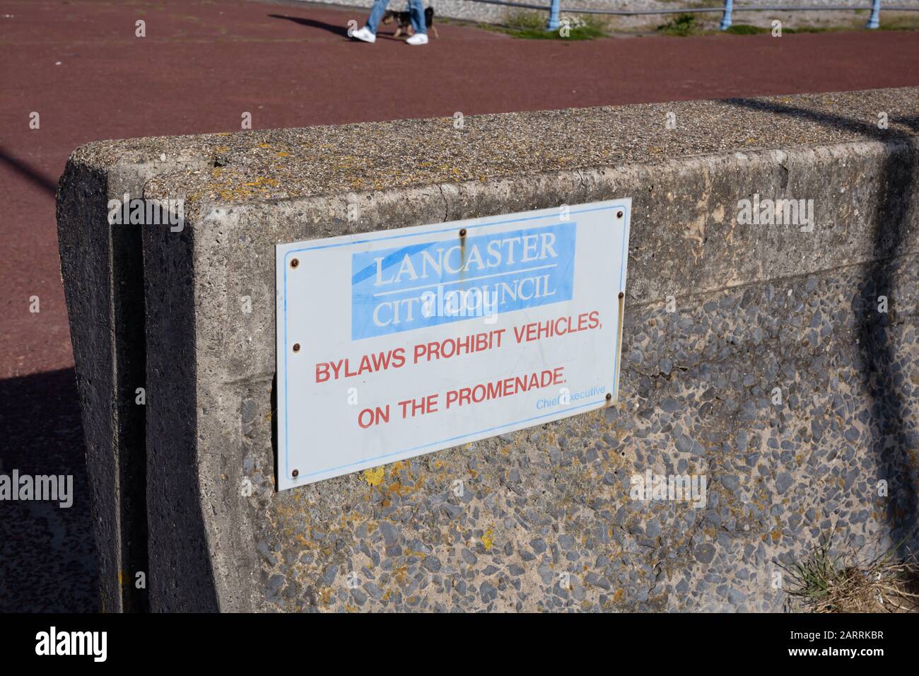 Sign Lancashire County Council Stock Photo - Alamy