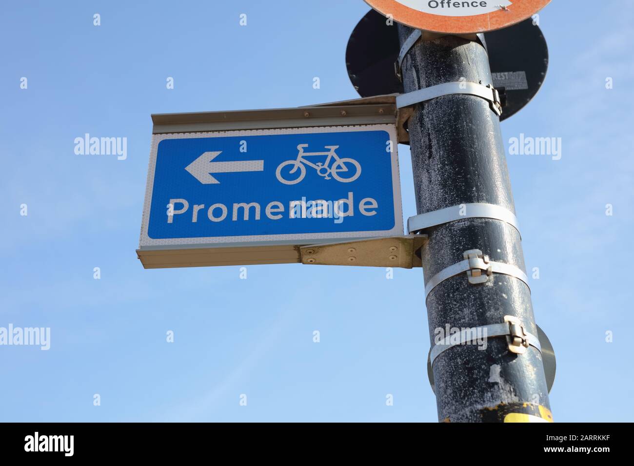 Promenade sign hi-res stock photography and images - Alamy
