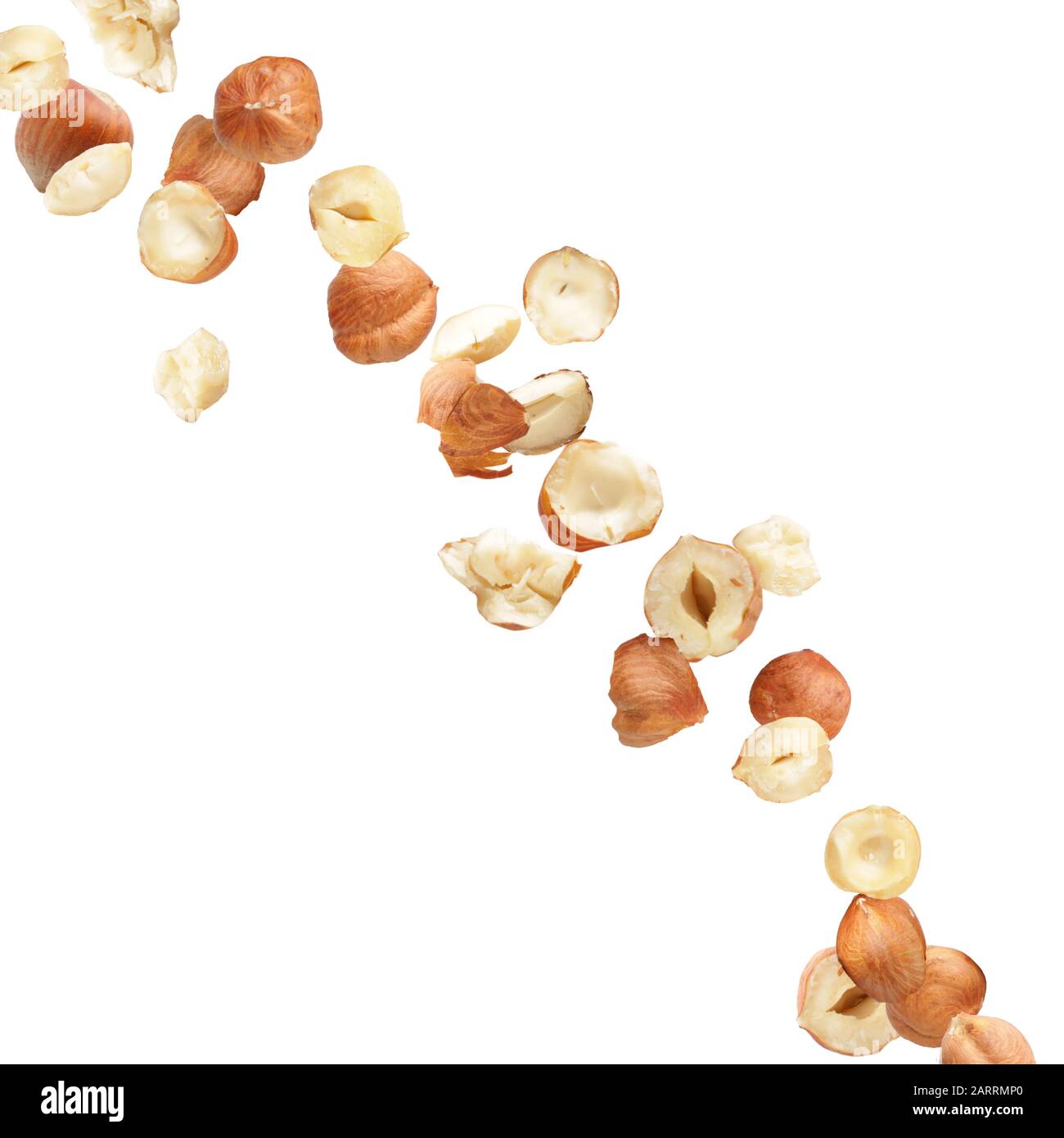 Falling hazelnut Cut Out Stock Images & Pictures - Alamy