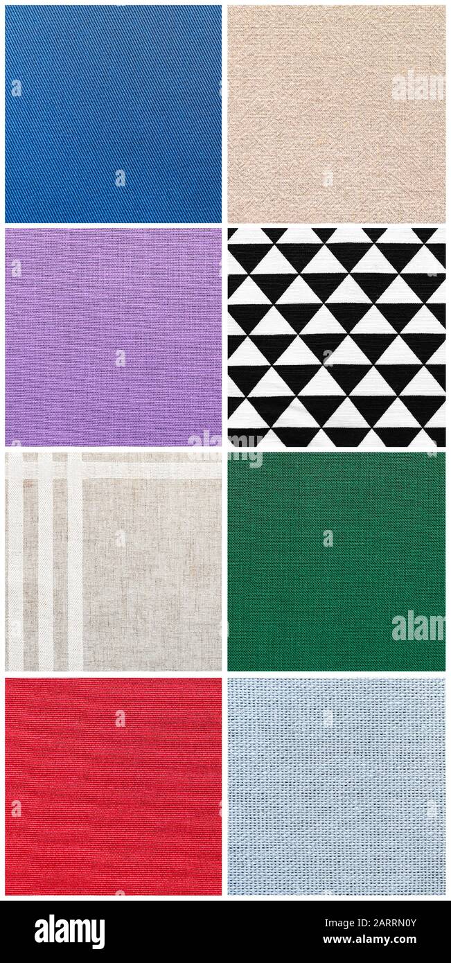 Textures of different fabrics as background Stock Photo - Alamy