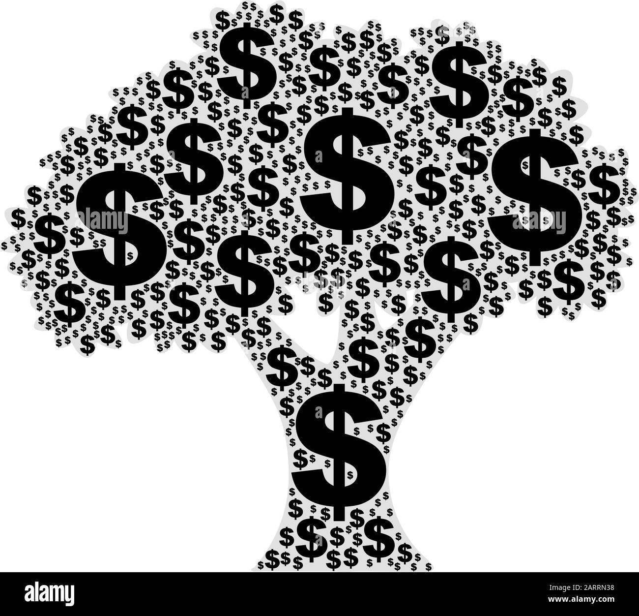 Dollar Signs Clip Art Black And White