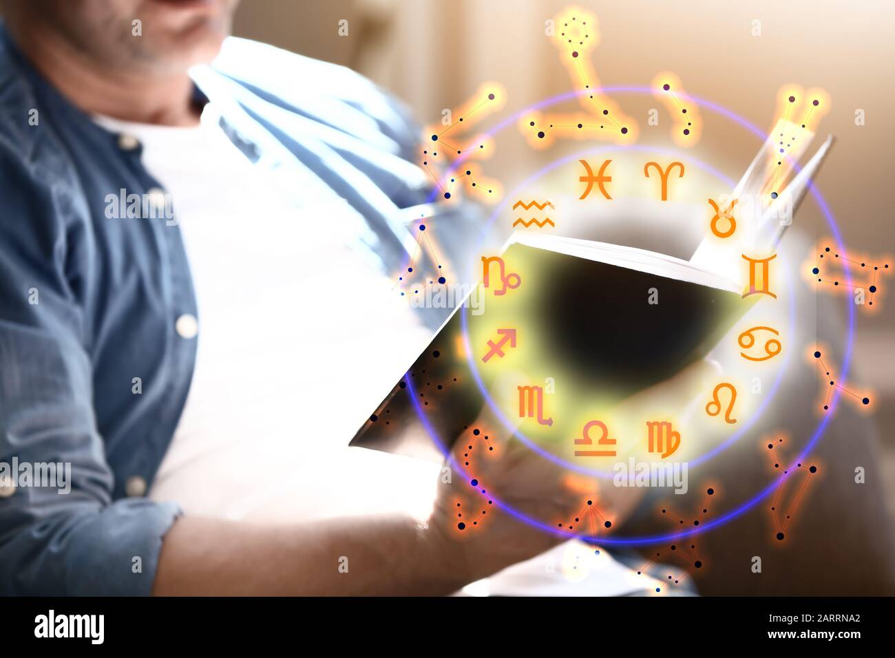 Astrology symbols male hi-res stock photography and images - Alamy