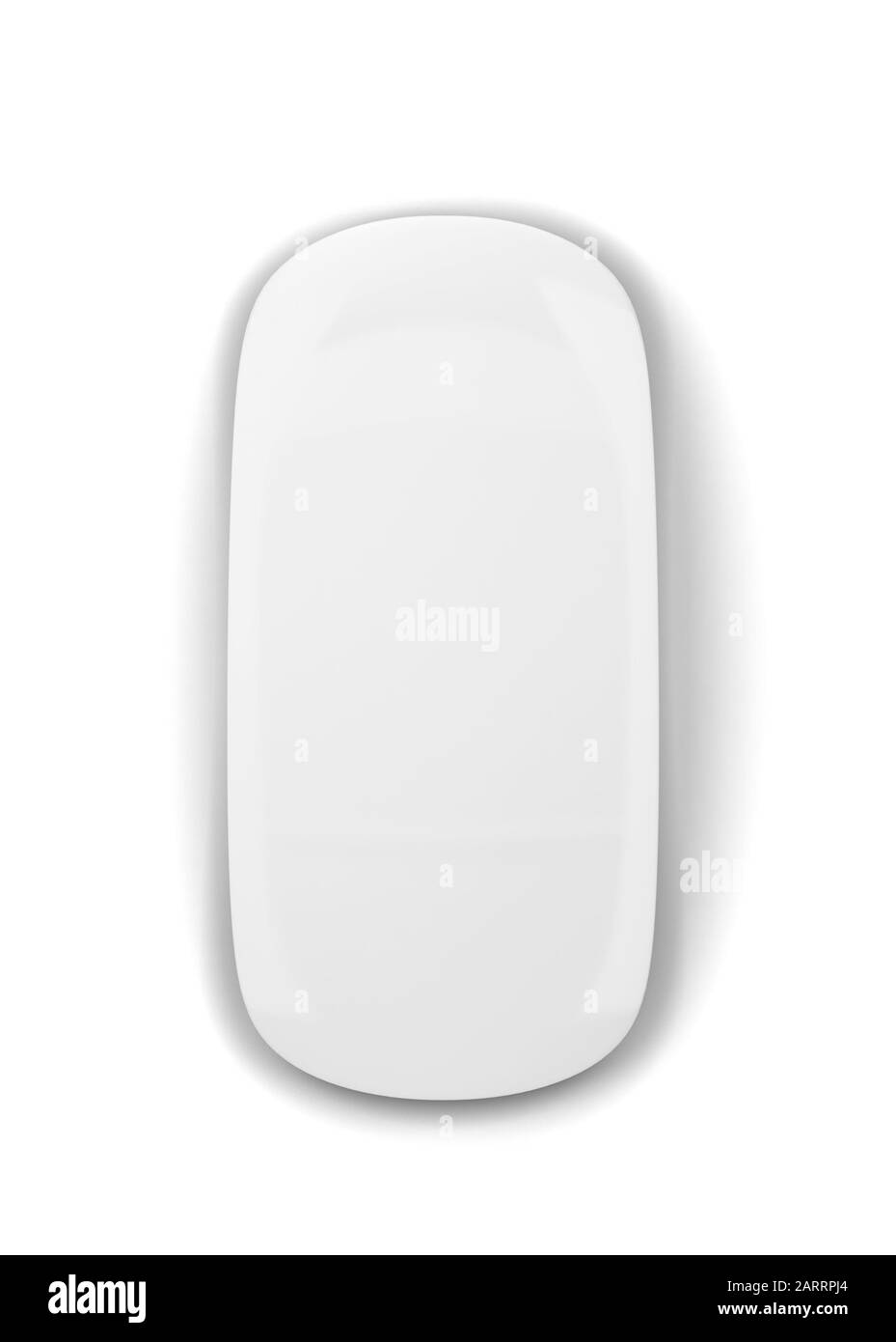 Blank modern computer mouse mockup. 3d illustration isolated on white ...