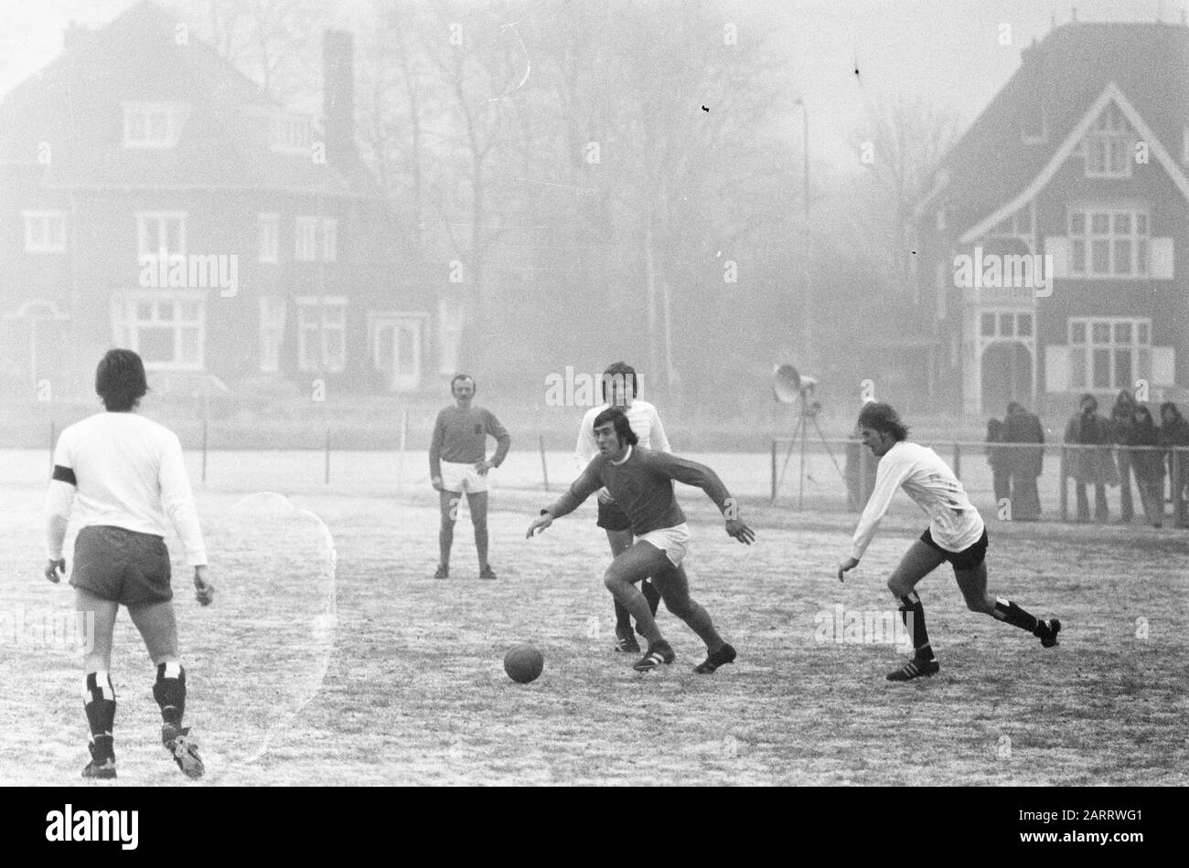 KHFC versus Old -Internationals Sjaak Swart in action Date: 1 January ...