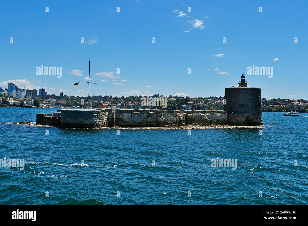 Sydney, NSW, Australia , Fort Denison located on Pinchgut Island in ...