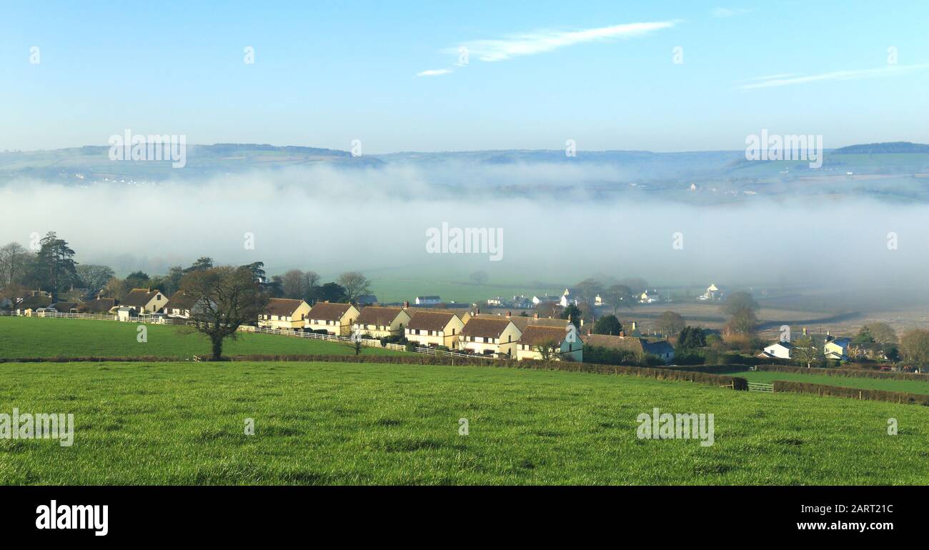 Musbury Village High Resolution Stock Photography and Images - Alamy