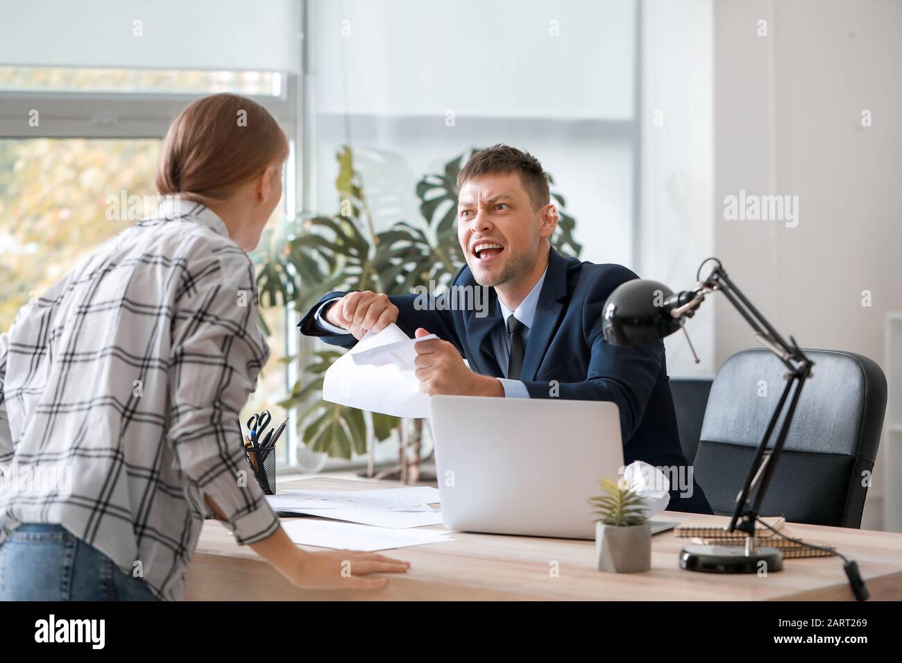 Grumpy Female Boss High Resolution Stock Photography and Images - Alamy