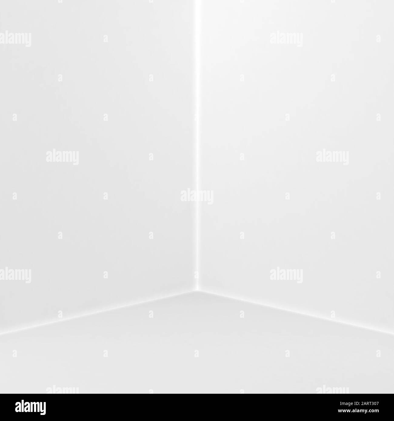 Simple corner. 3d illustration Stock Photo - Alamy