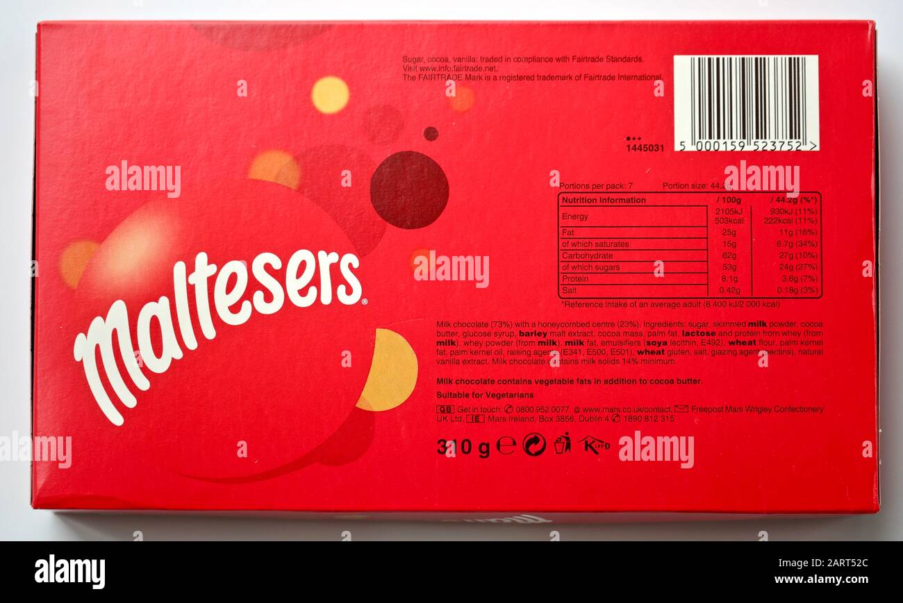Maltesers logo hi-res stock photography and images - Alamy