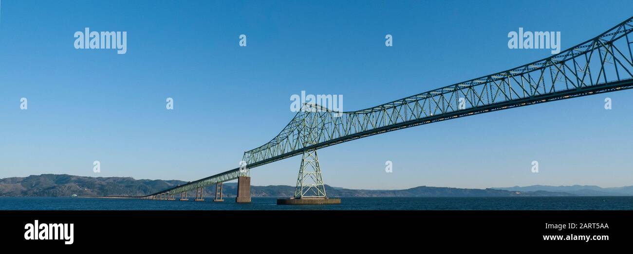 The Astoria Bridge in Astoria, Oregon Stock Photo - Alamy