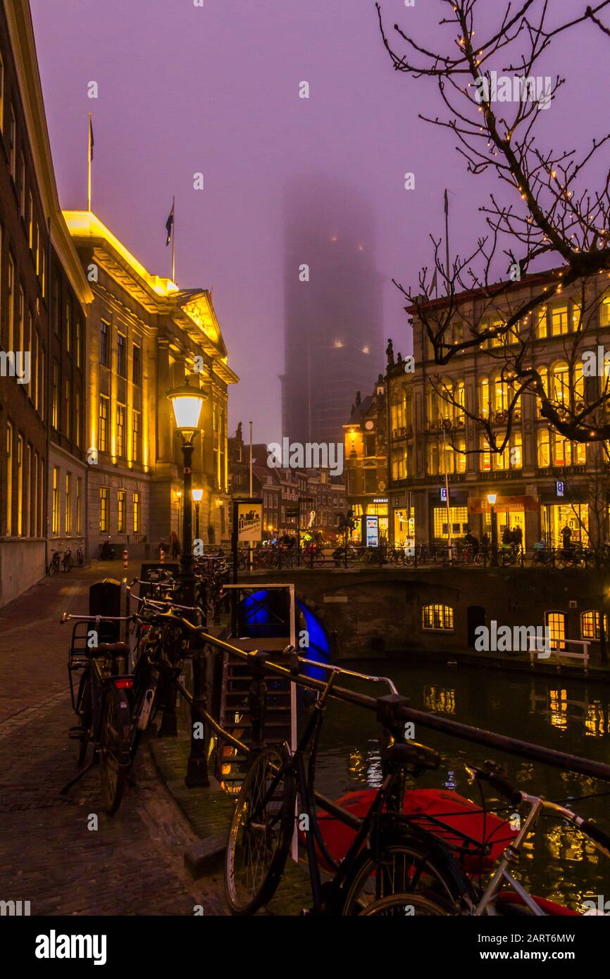 Utrecht canal bridge hi-res stock photography and images - Alamy