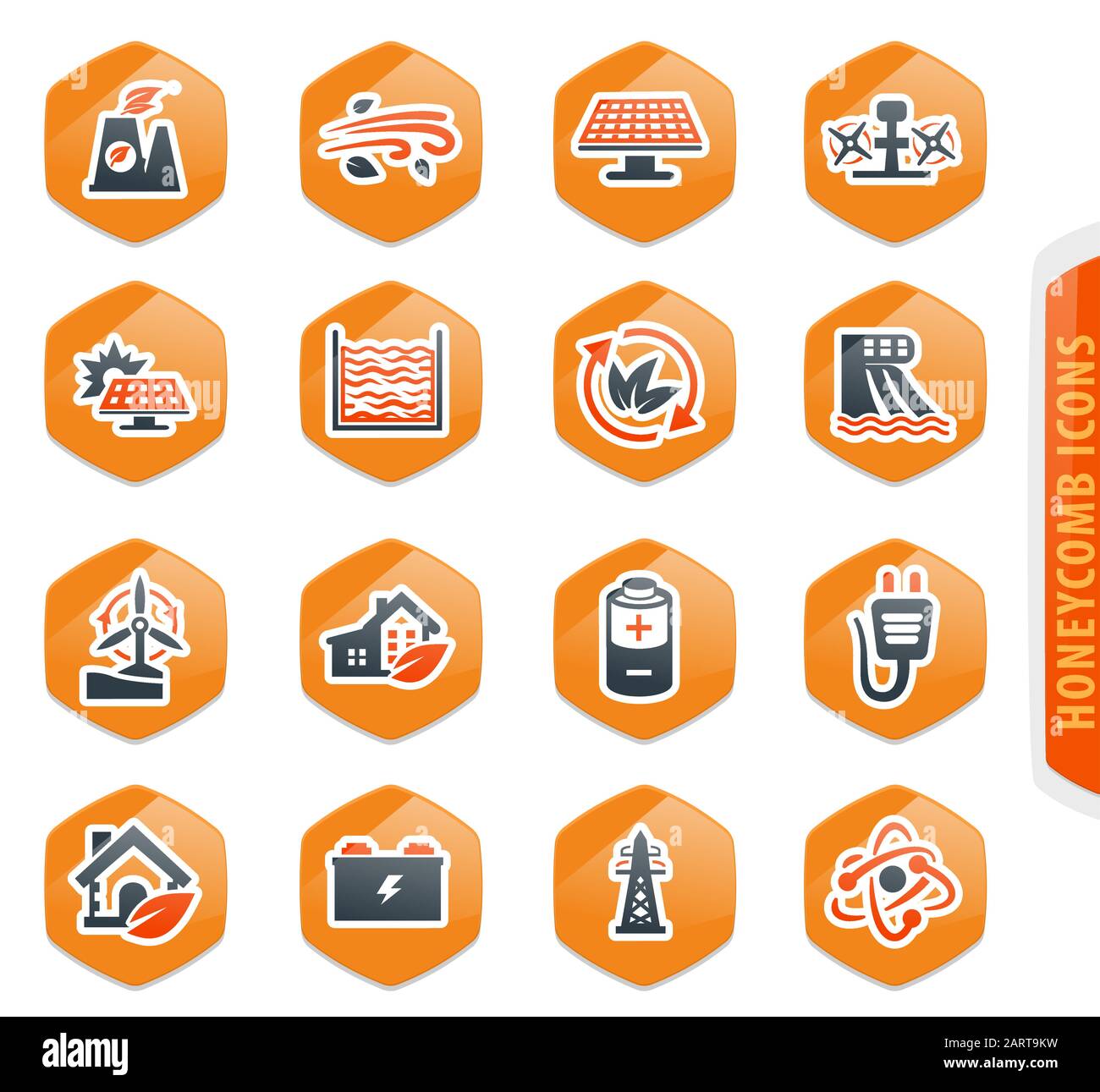 Alternative energy icons set Stock Vector Image & Art - Alamy