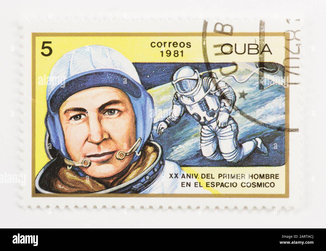 Vintage cuba stamp hi-res stock photography and images - Alamy