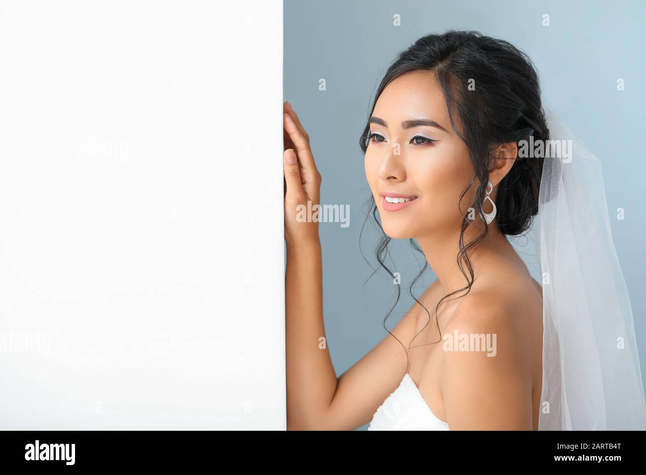 Bride indoors hi-res stock photography and images - Alamy