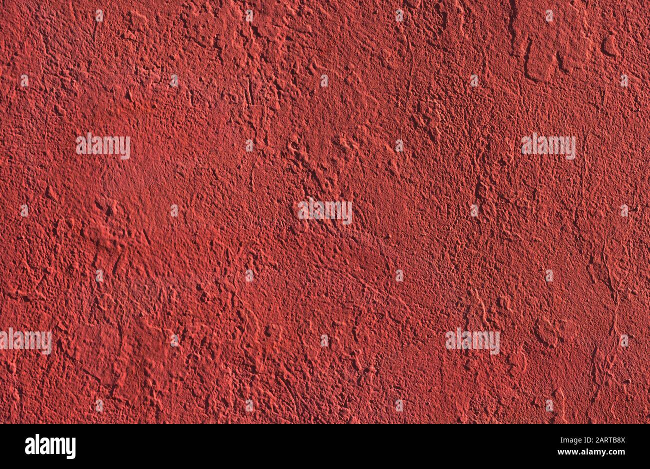 wrinkled red stucco wall Stock Photo - Alamy