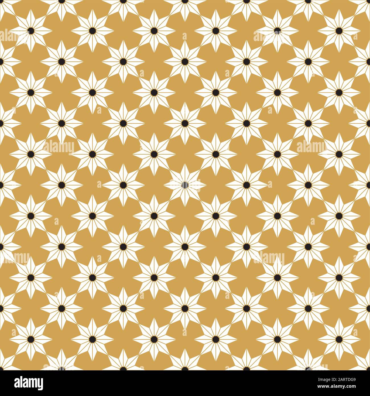 Islamic star gold pattern hi-res stock photography and images - Alamy