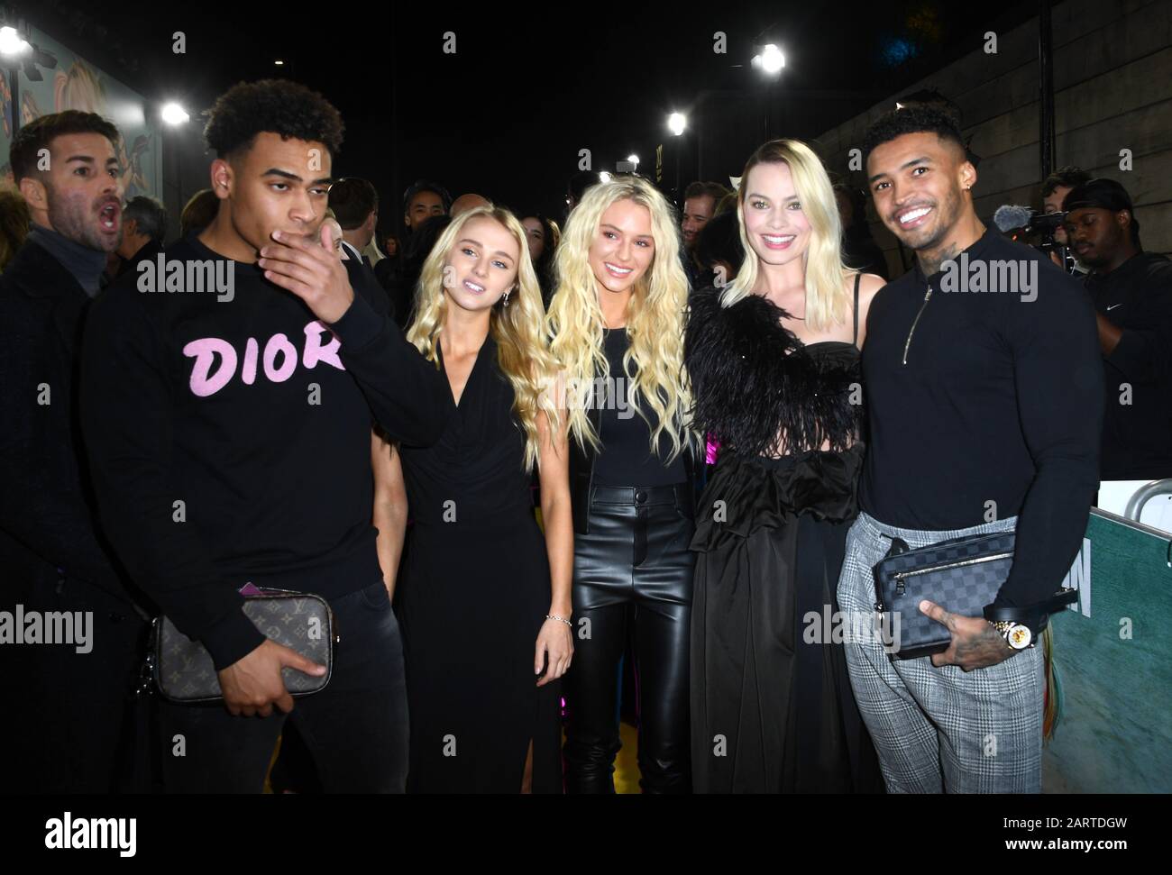 Jordan Hames, Emily Donlan, Lucie Donlan, Margot Robbie and Michael ...