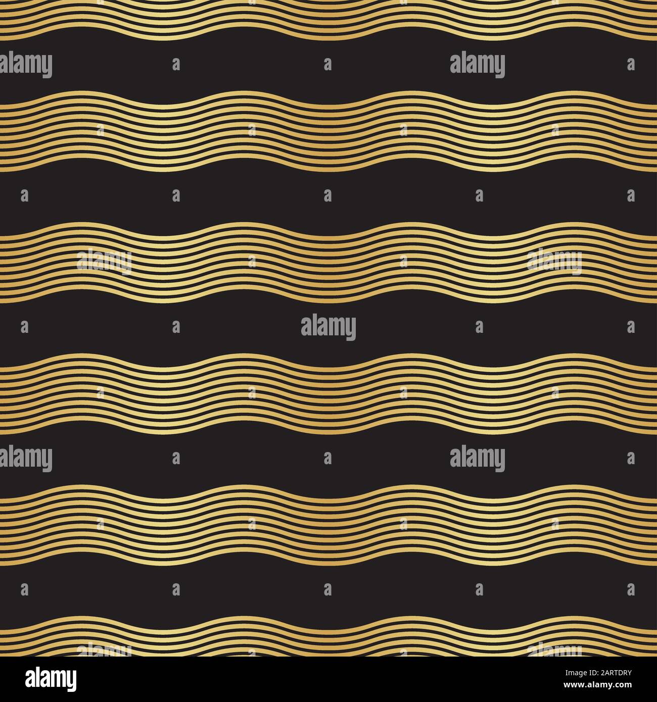 Gold wave abstract background black Stock Vector Images - Alamy