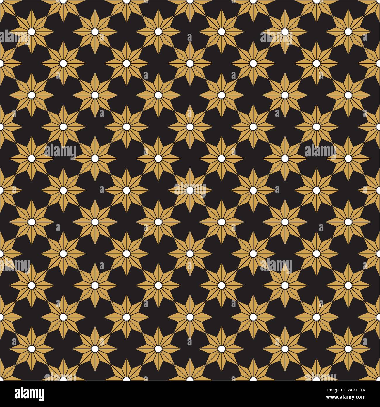 Islamic star gold pattern hi-res stock photography and images - Alamy
