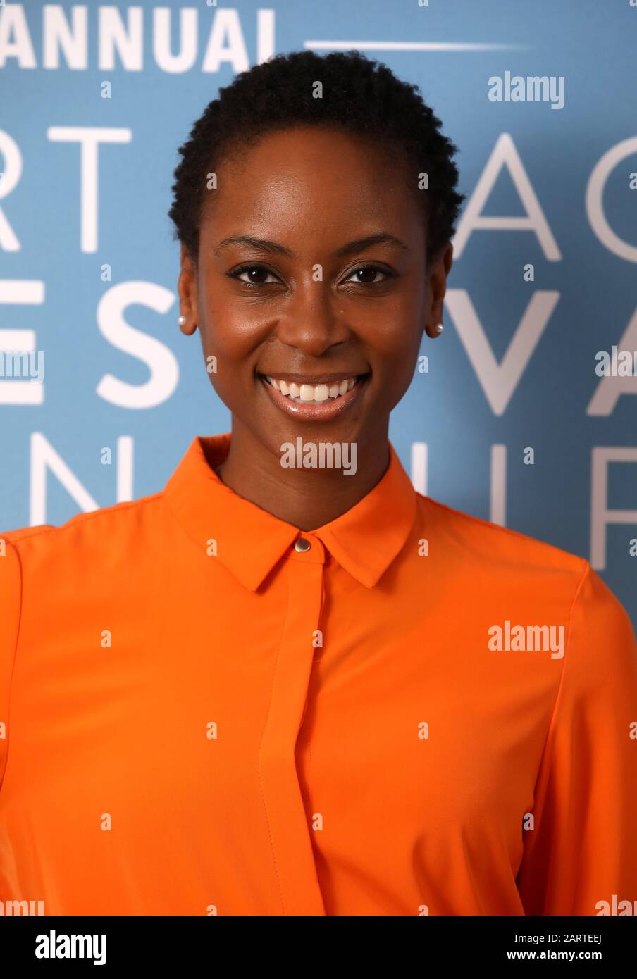 Tracy Ifeachor attending the Newport Beach Film Festival UK Honours ...