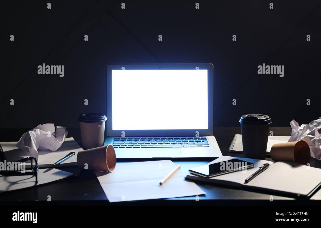 Messy Workplace High Resolution Stock Photography and Images - Alamy