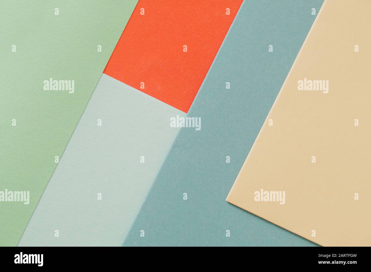 Selection Of Paper In Various Colors, Background Image. Pastel Color