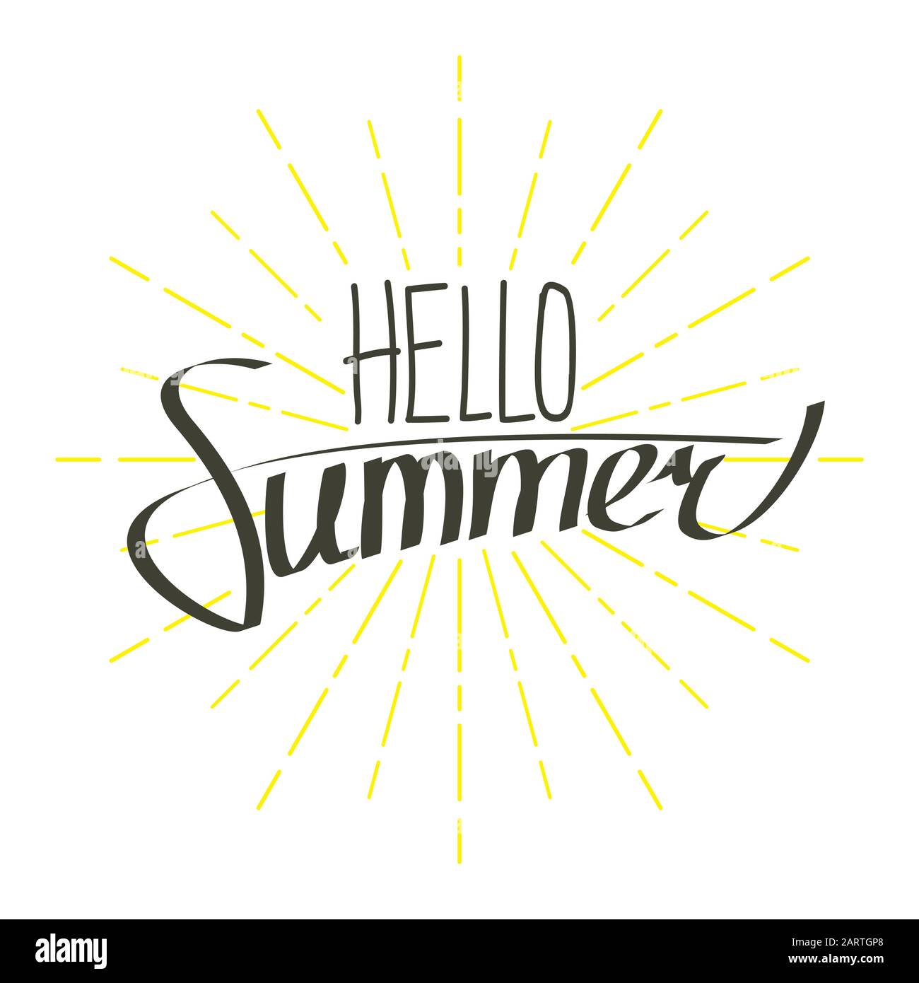 Vintage summertime Stock Vector Images - Alamy