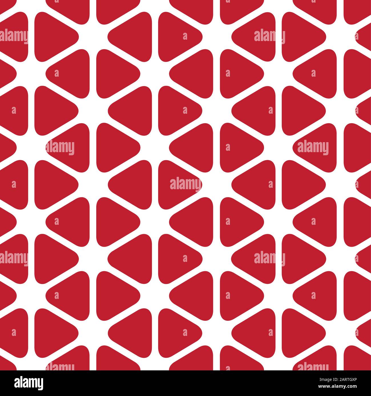 Seamless rounded triangle pattern background Stock Vector Image & Art ...